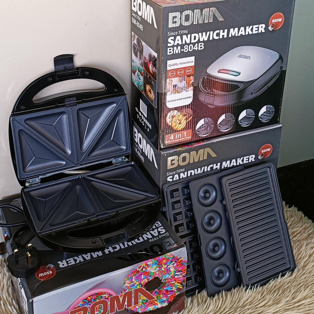 Boma 4 in1 sandwich maker – Homelux Kenya