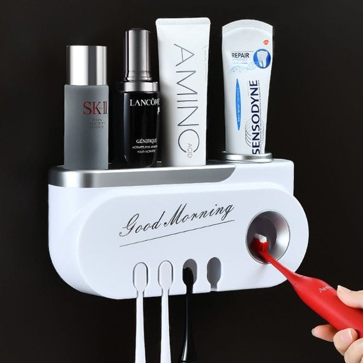 Classy Unique Good morning toothpaste and toothbrush holder – Homelux Kenya