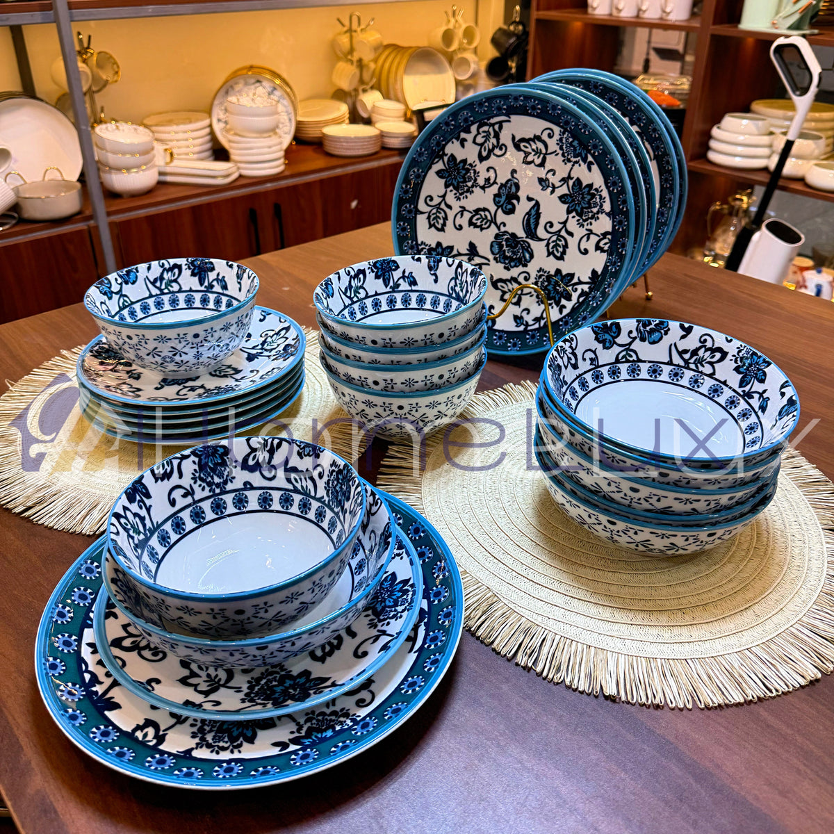 Danny Home 24-Piece Porcelain Dinner Set | Dinnerware Kenya – Homelux Kenya