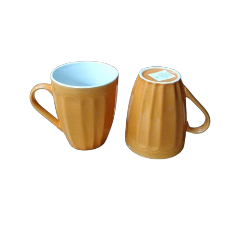 6pcs Sundabest Kaulo Deco Mug Orange 380ml – Homelux Kenya