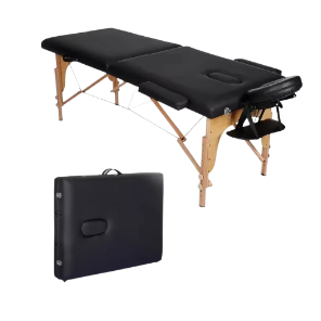 Massage Table 2 Folding Portable Massage Table lash bed Massage wooden ...